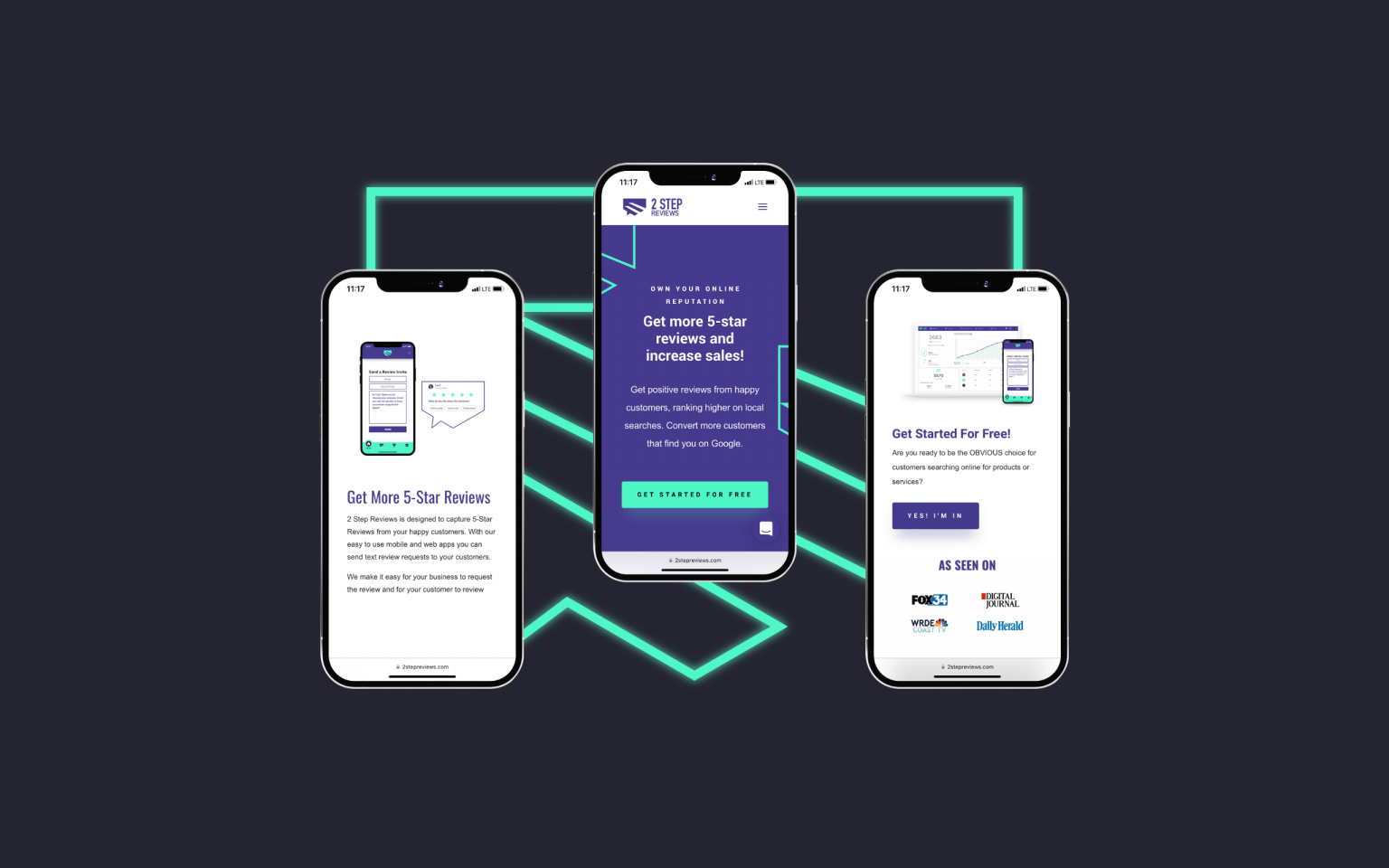 2 Step Reviews – zeropoint7 - Award-winning Brand Identity Design Studio